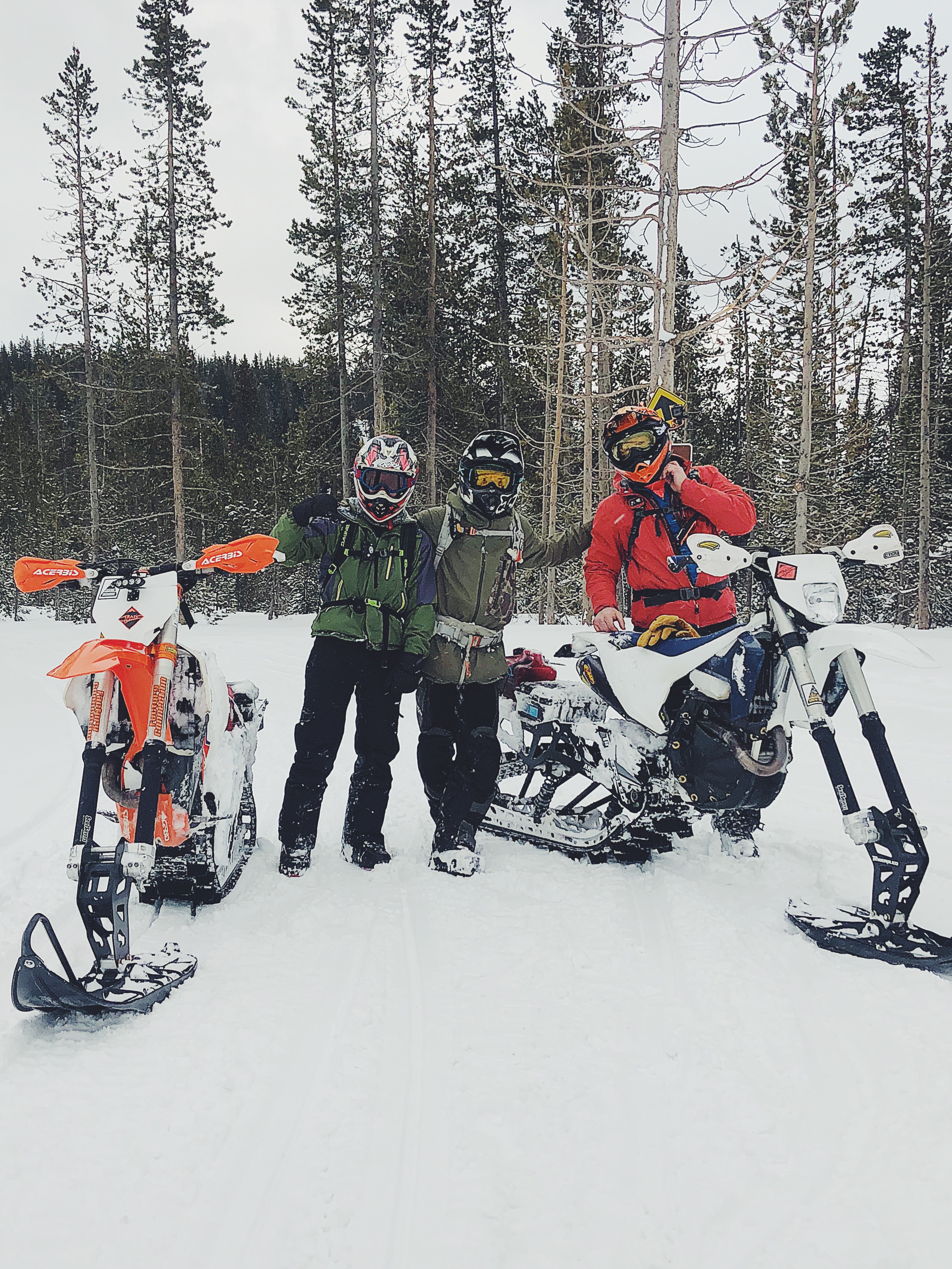 2018 / 19 Snow bike guide season | Cascade Snow Bike