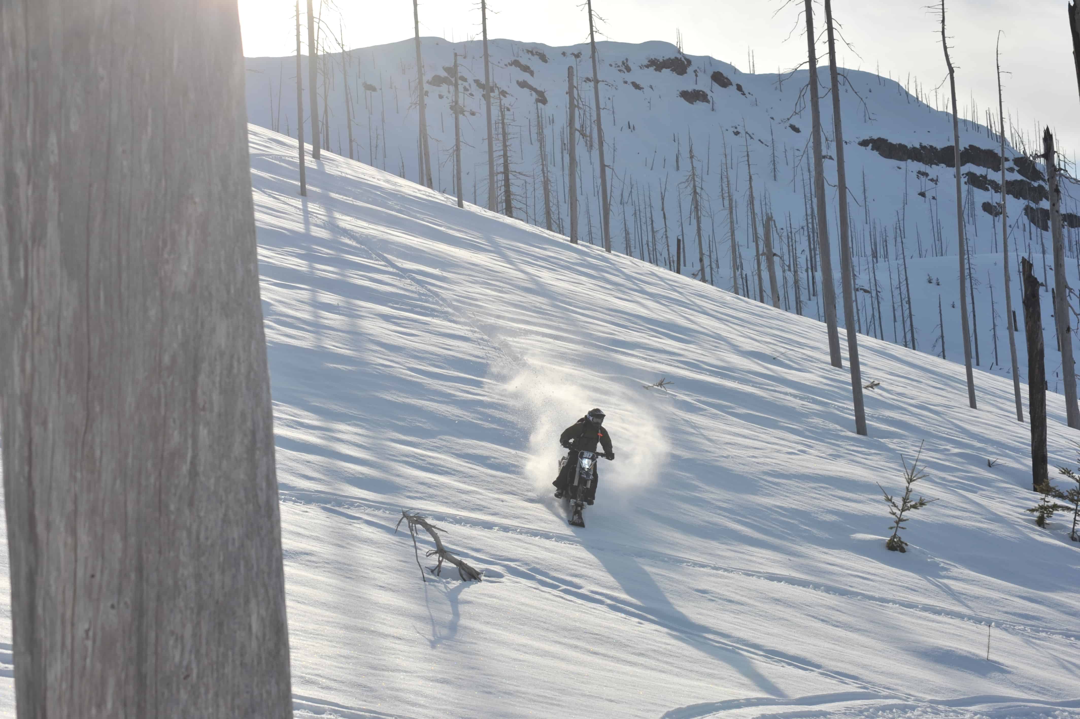 2018 / 19 Snow bike guide season | Cascade Snow Bike